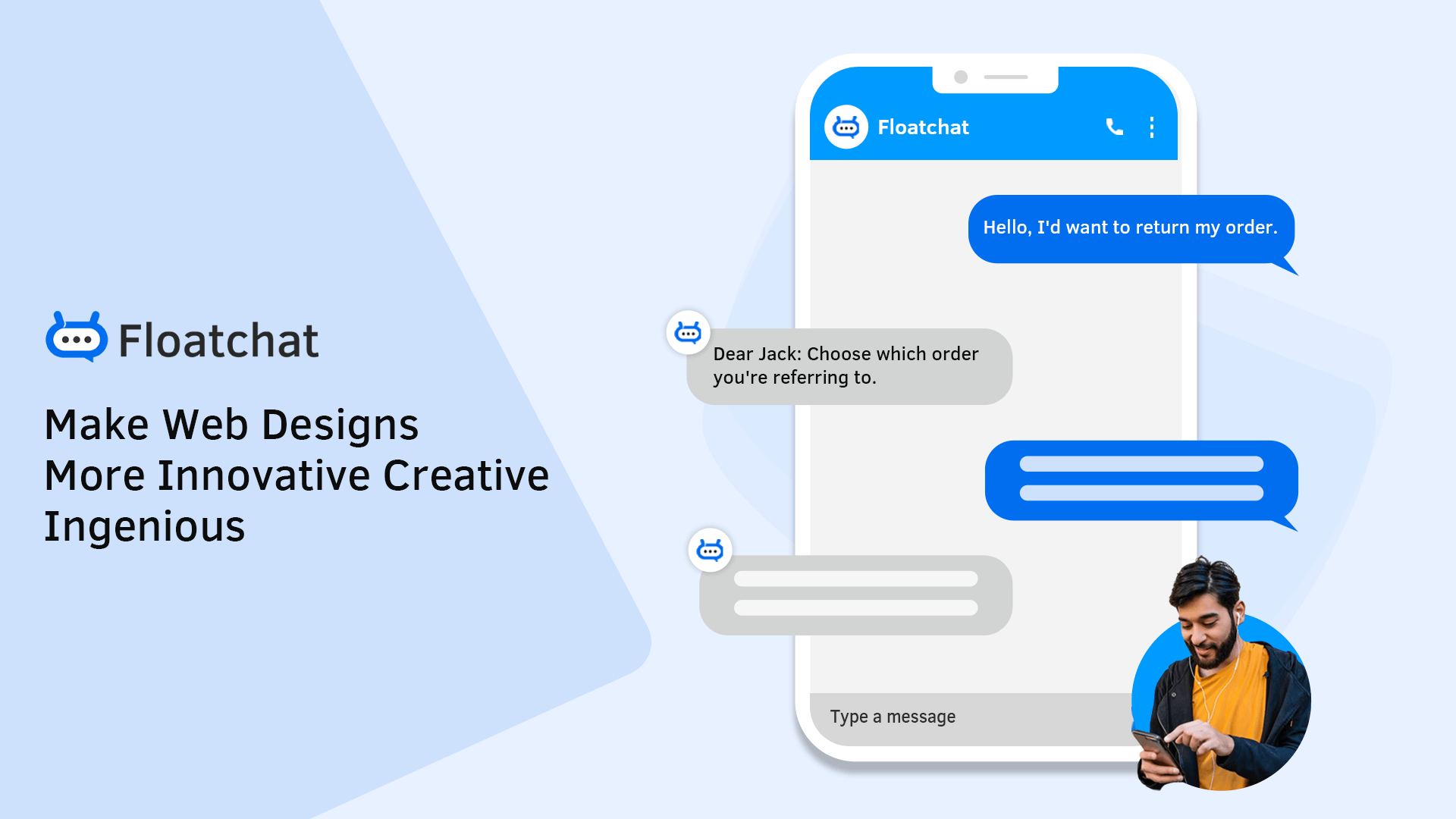 ChatBot Visual Builder - Build Chatbots Without Coding | Floatchat